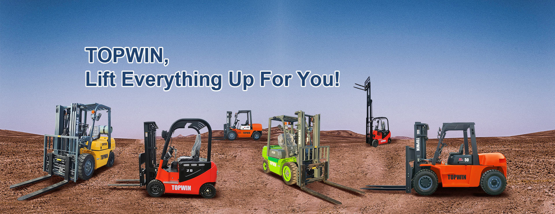 Mini Excavator, Wheel & Skid Steer Loader, Diesel Forklift | Topwin ...