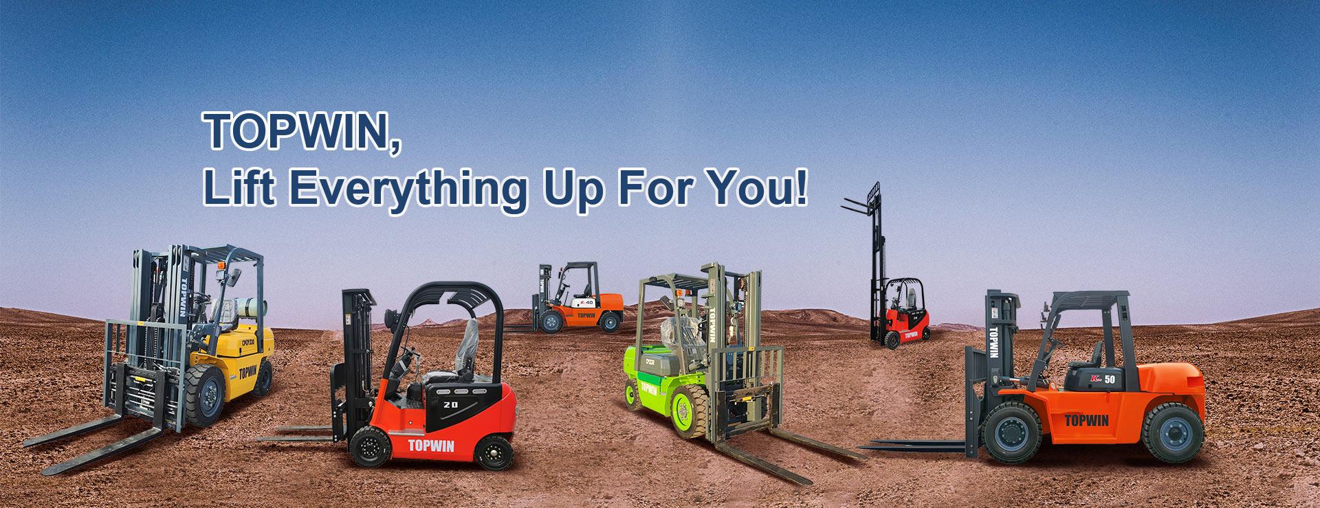Mini Excavator, Wheel & Skid Steer Loader, Diesel Forklift | Topwin ...